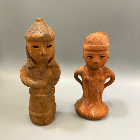 Replicas | Art | Replica Dogu Jomon Earthen Haniwa Clay Terracotta ...